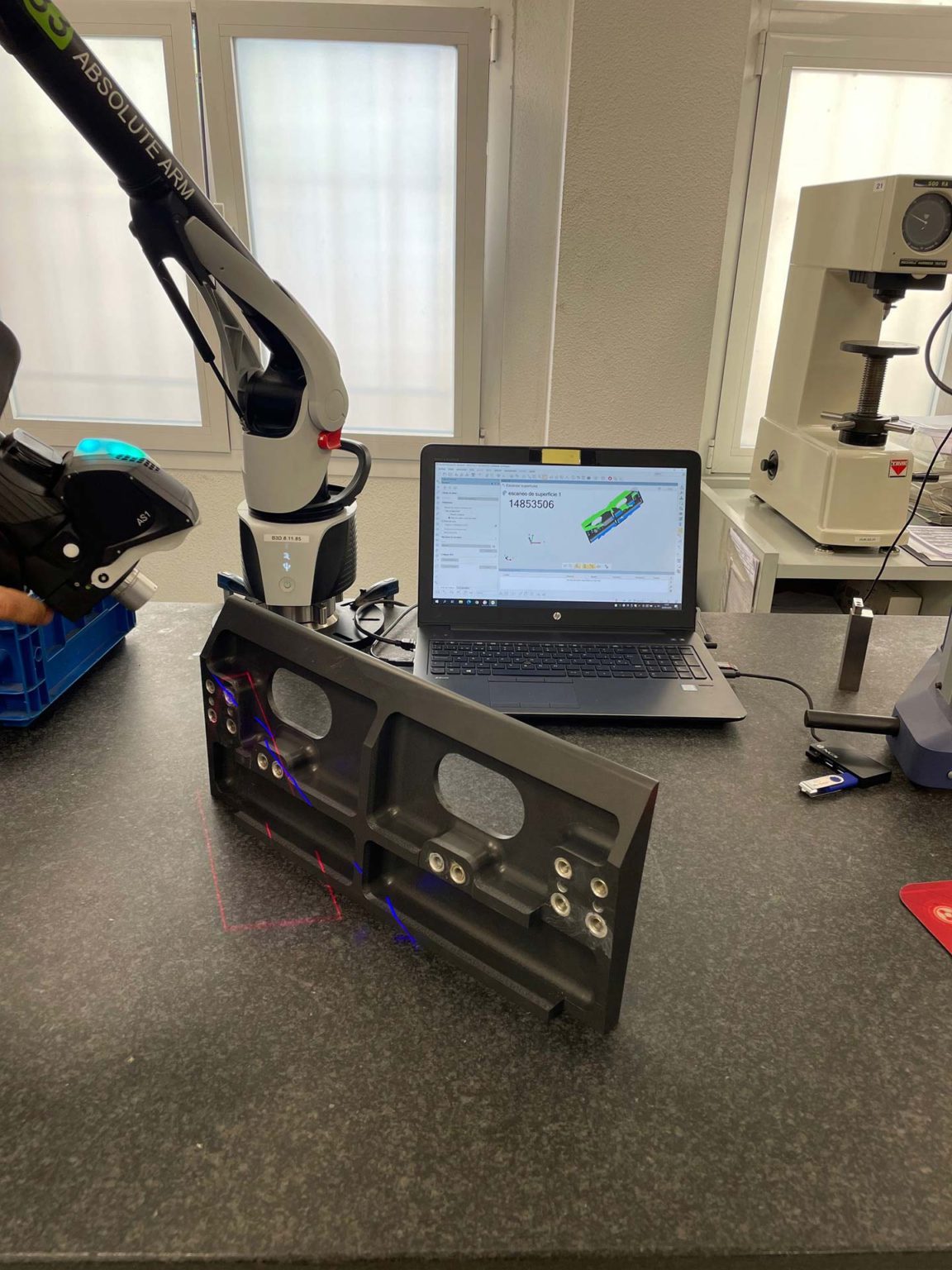 Nueva adquisición de escáner Absolute Scanner AS1 de Hexagon - Metransa